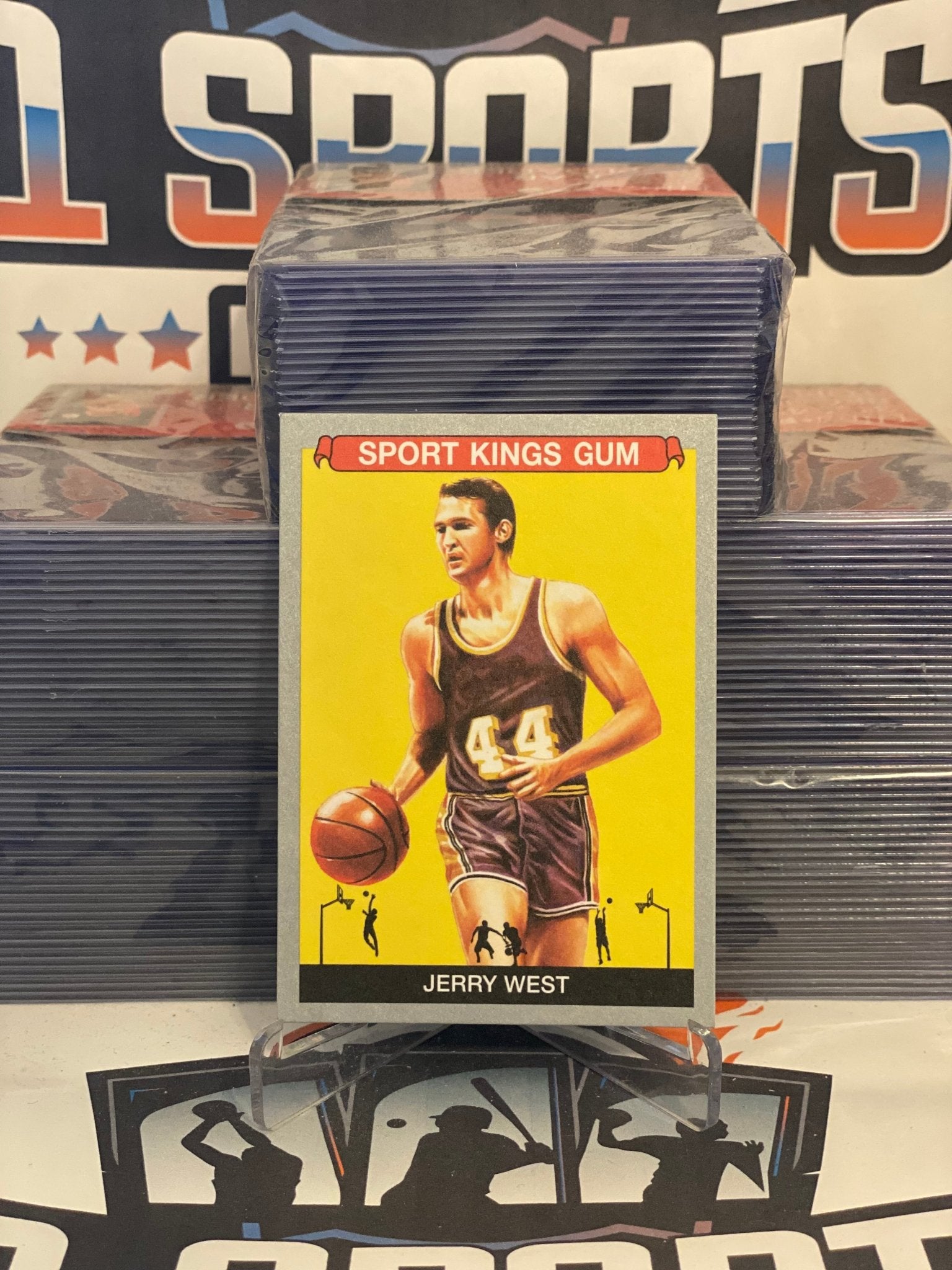 2022 Sports Kings (Grey Border) Jerry West #125 – $1 Sports Cards