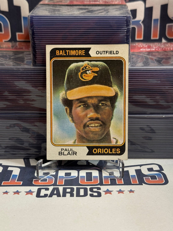 1974 Topps Paul Blair #92 – $1 Sports Cards