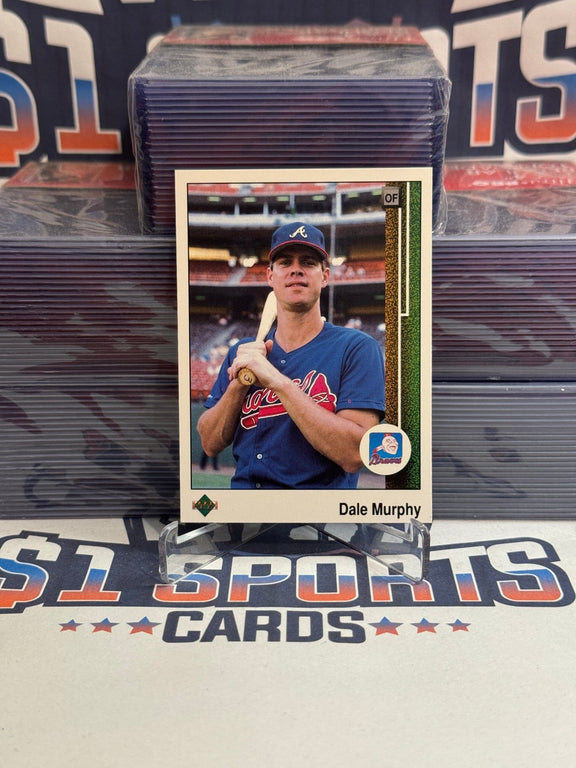 1989 Upper Deck Dale Murphy #357 – $1 Sports Cards