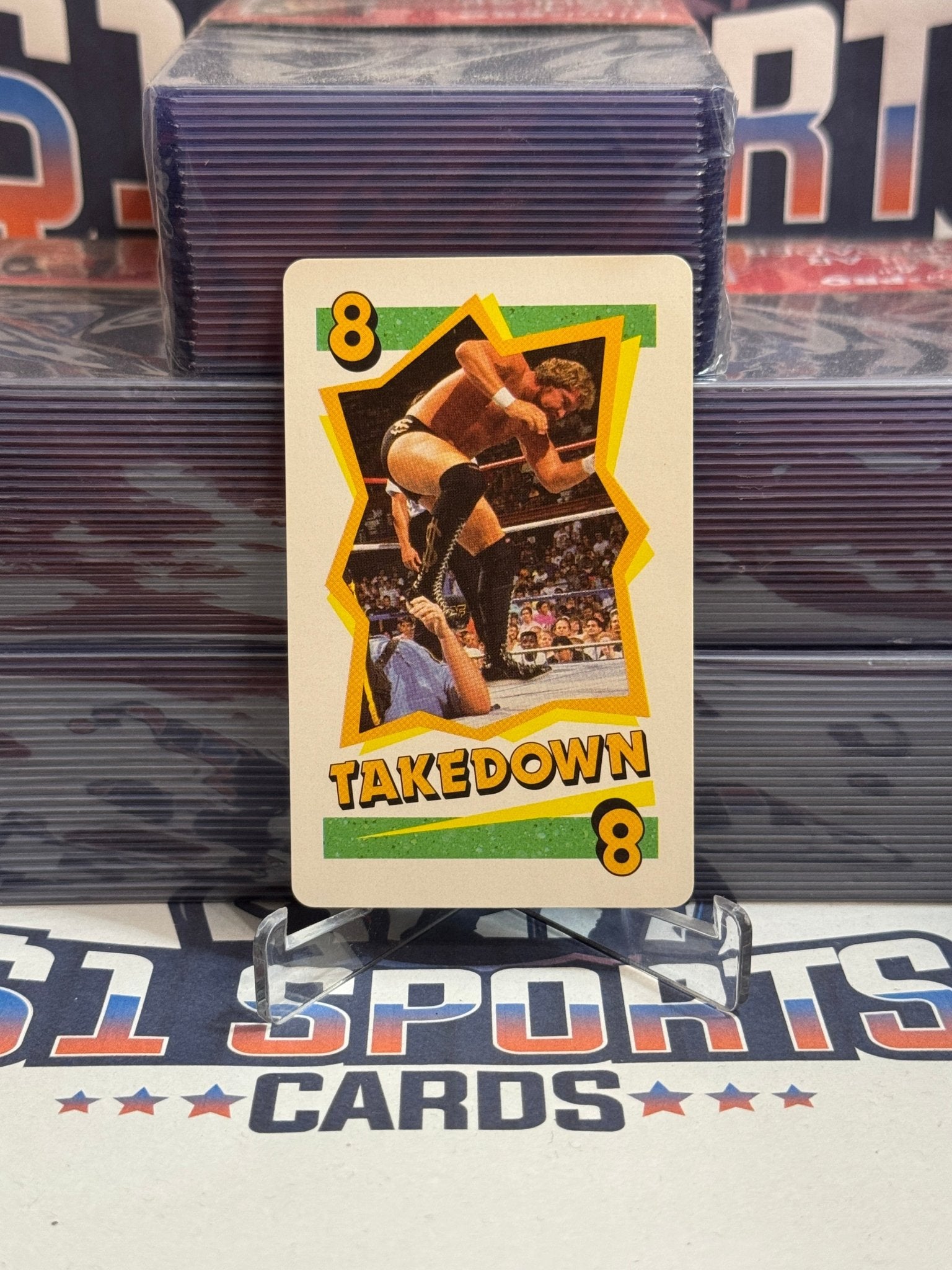 1990 Titan Sports WWE (Game) "Million Dollar Man" Ted DiBiase #8 – $1 ...