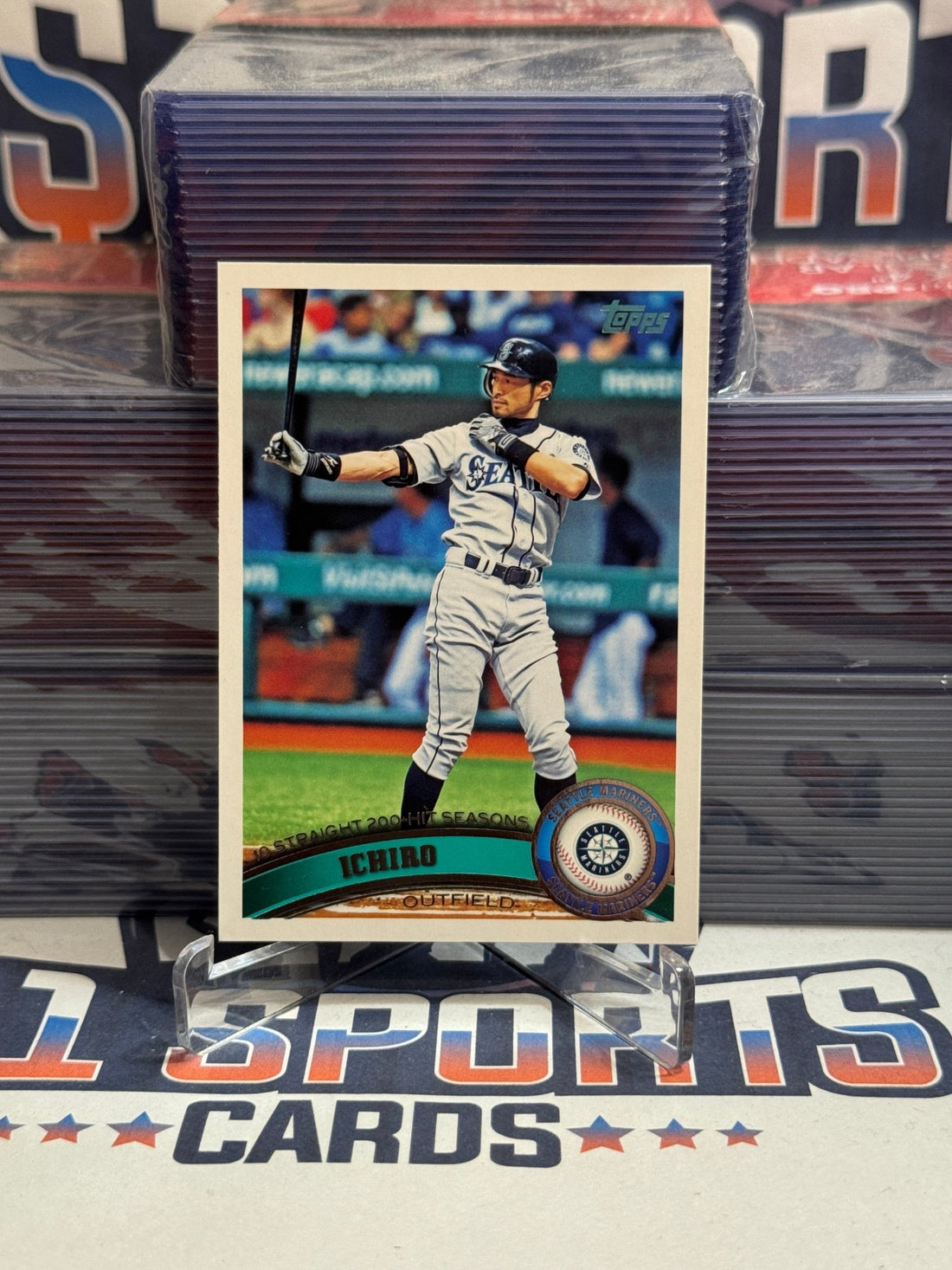 2011 Topps (Checklist) Ichiro Suzuki #385 – $1 Sports Cards