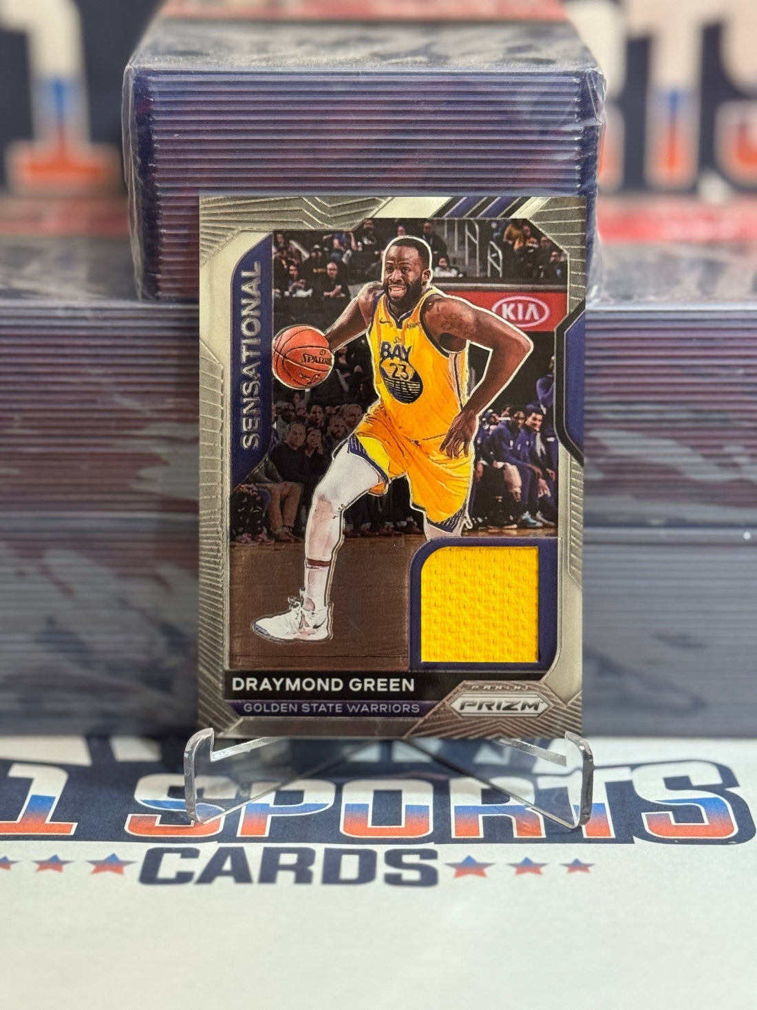 2020 Panini Prizm (Sensational Swatches Relic) Draymond Green #SSW-DRA ...
