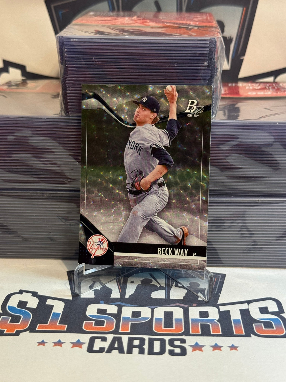 2021 Bowman's Best (Ice Foil, Top Prospects) Beck Way #TOP-18 – $1 ...