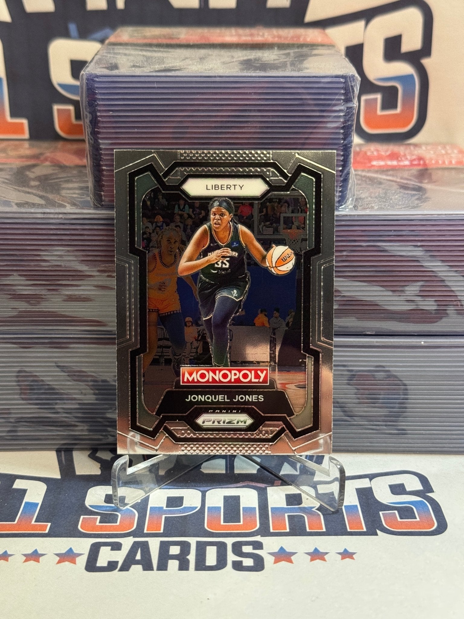 2024 Panini Prizm WNBA (Monopoly) Jonquel Jones #45 – $1 Sports Cards