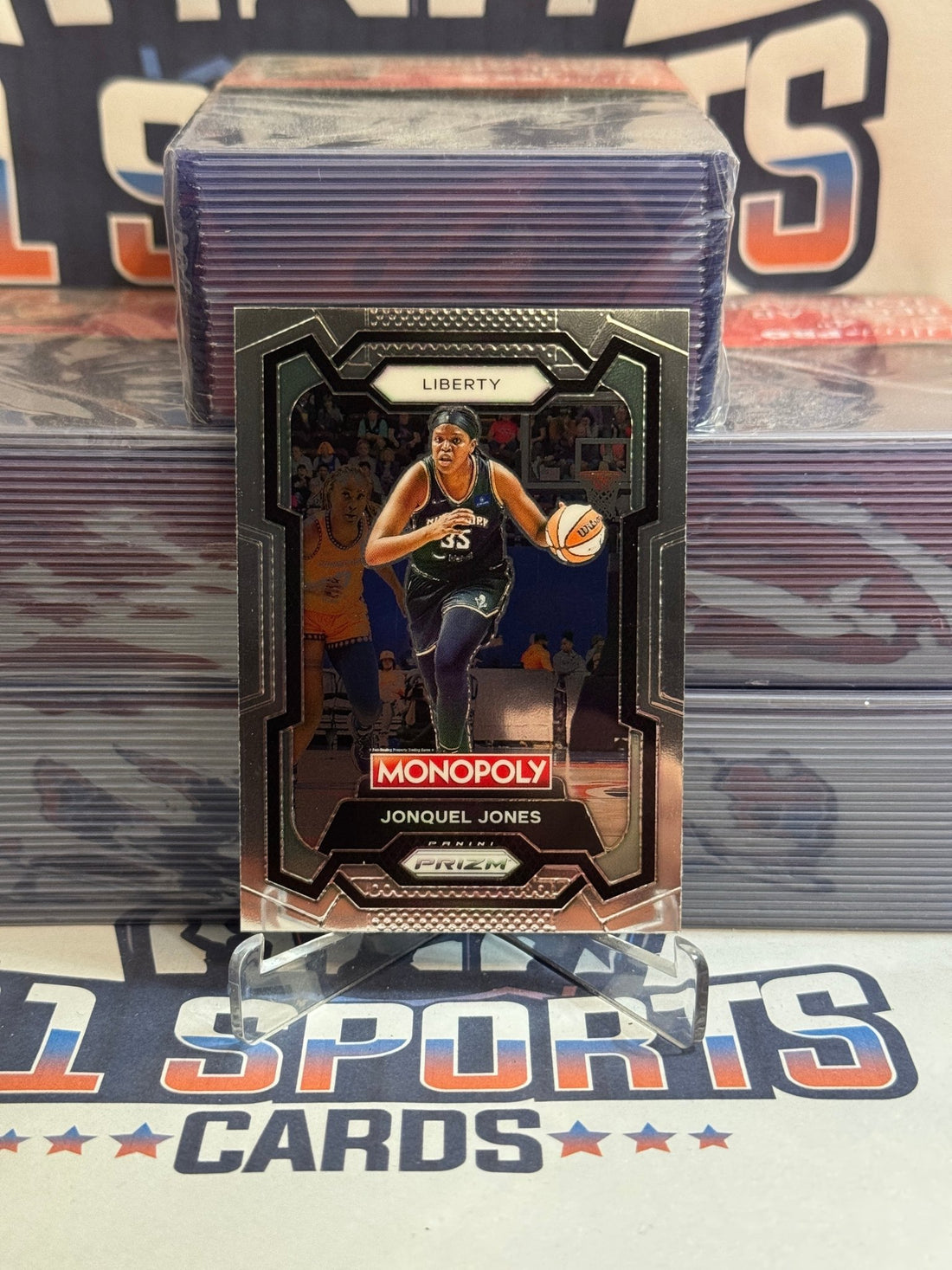 2024 Panini Prizm WNBA (Monopoly) Jonquel Jones #45 – $1 Sports Cards