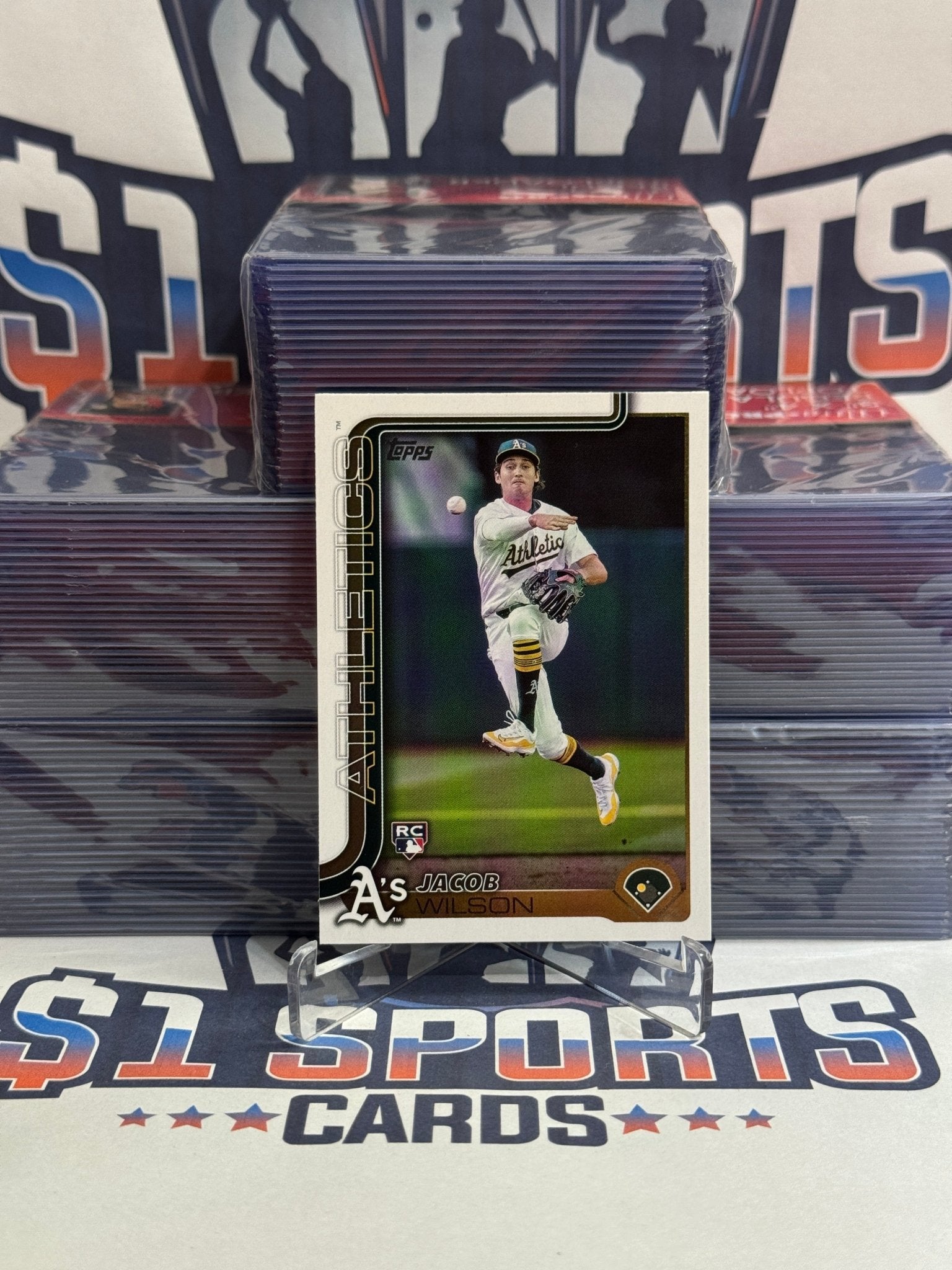 2025 Topps Jacob Wilson Rookie #314 – $1 Sports Cards