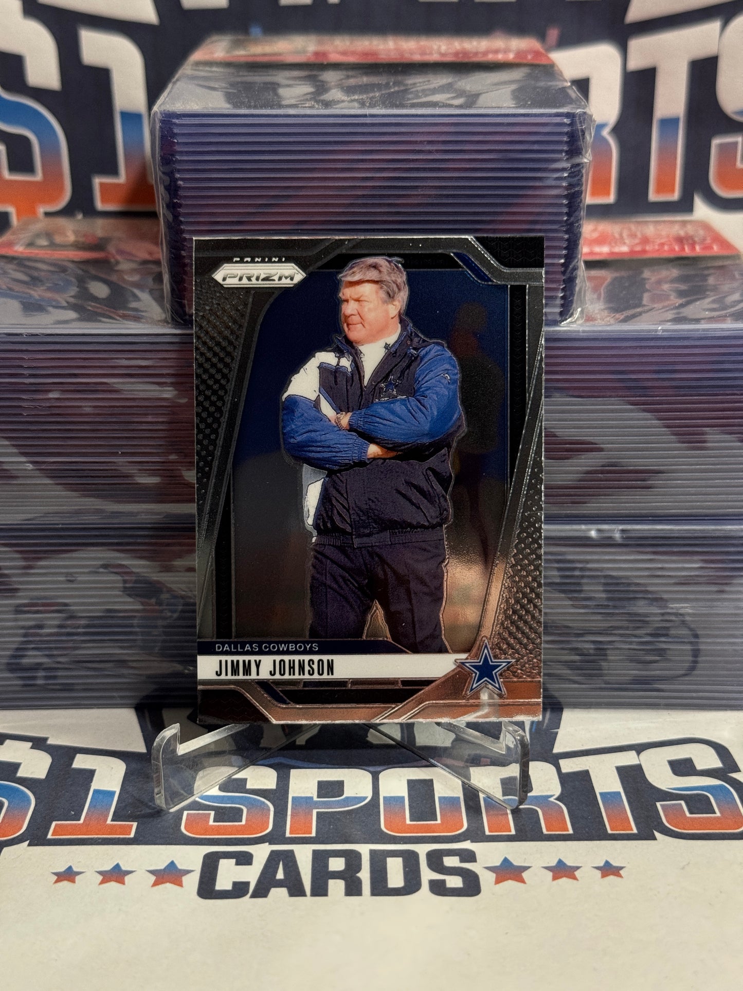 2024 Panini Prizm Jimmy Johnson #82 – $1 Sports Cards