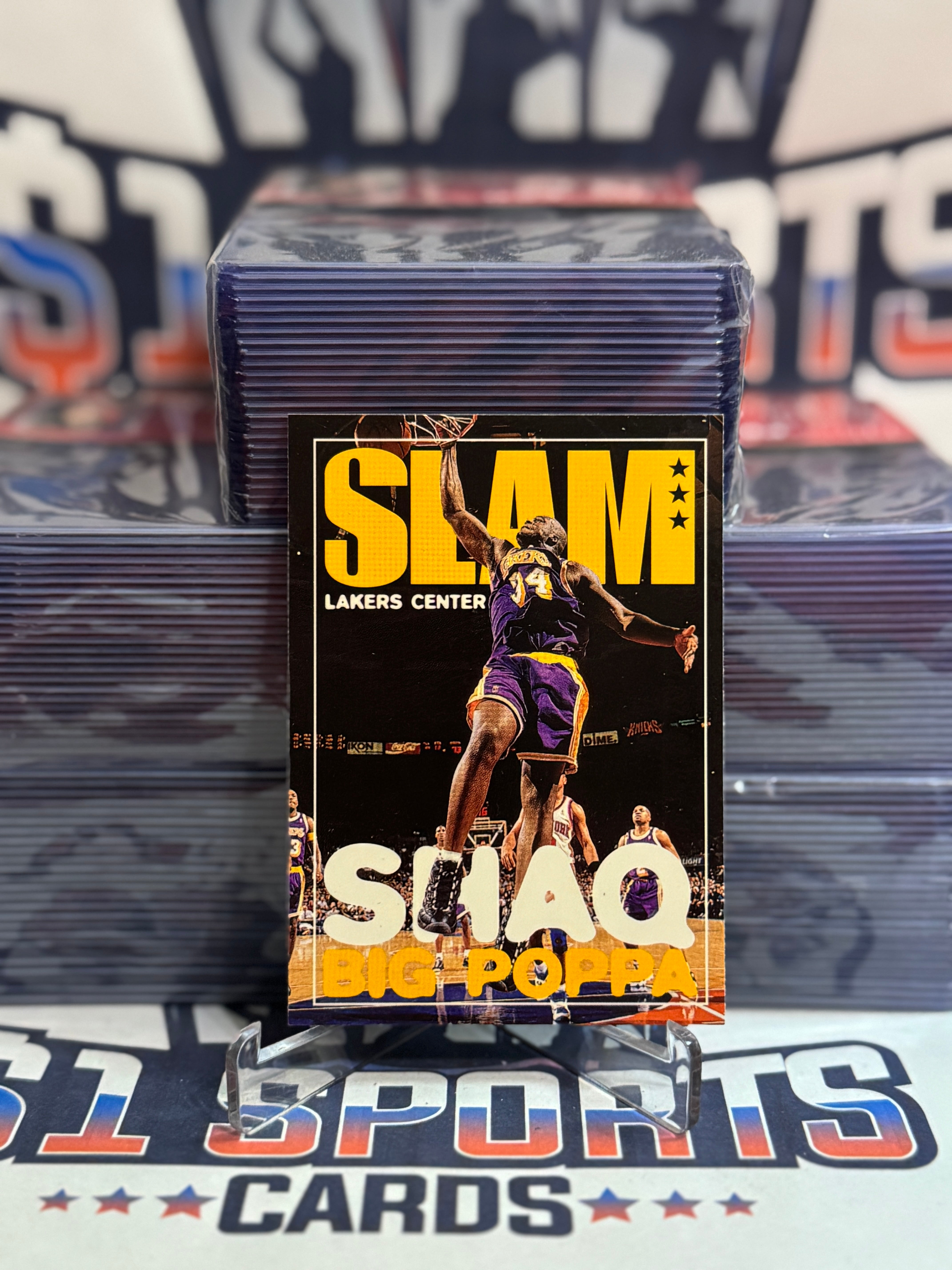 1996 Skybox (SLAM Magazine) Shaquille O'Neal #324 – $1 Sports Cards
