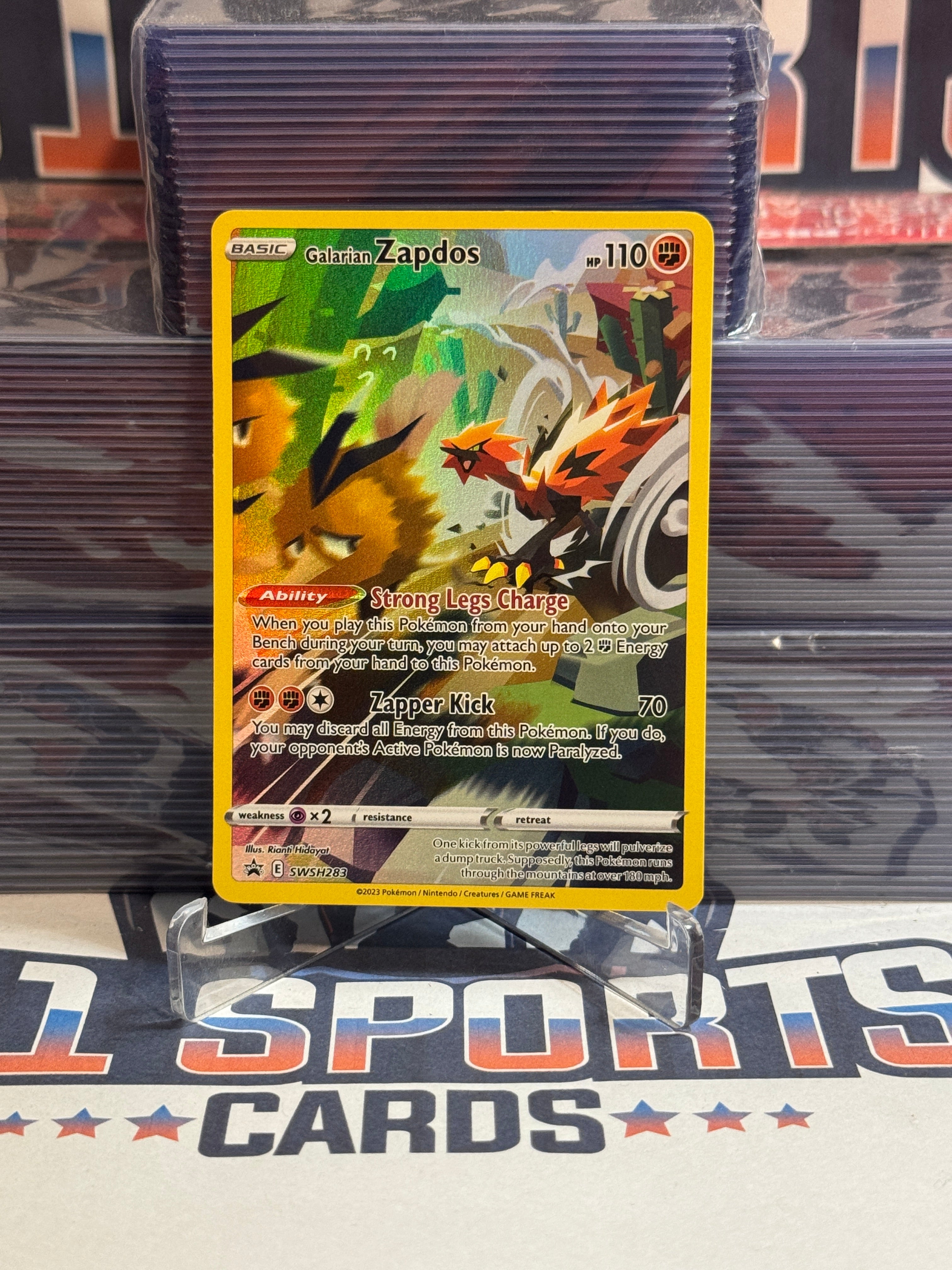 Pokemon TCG: Sword & Shield - Galarian Zapdos (Promo) #SWSH283 – $1 ...