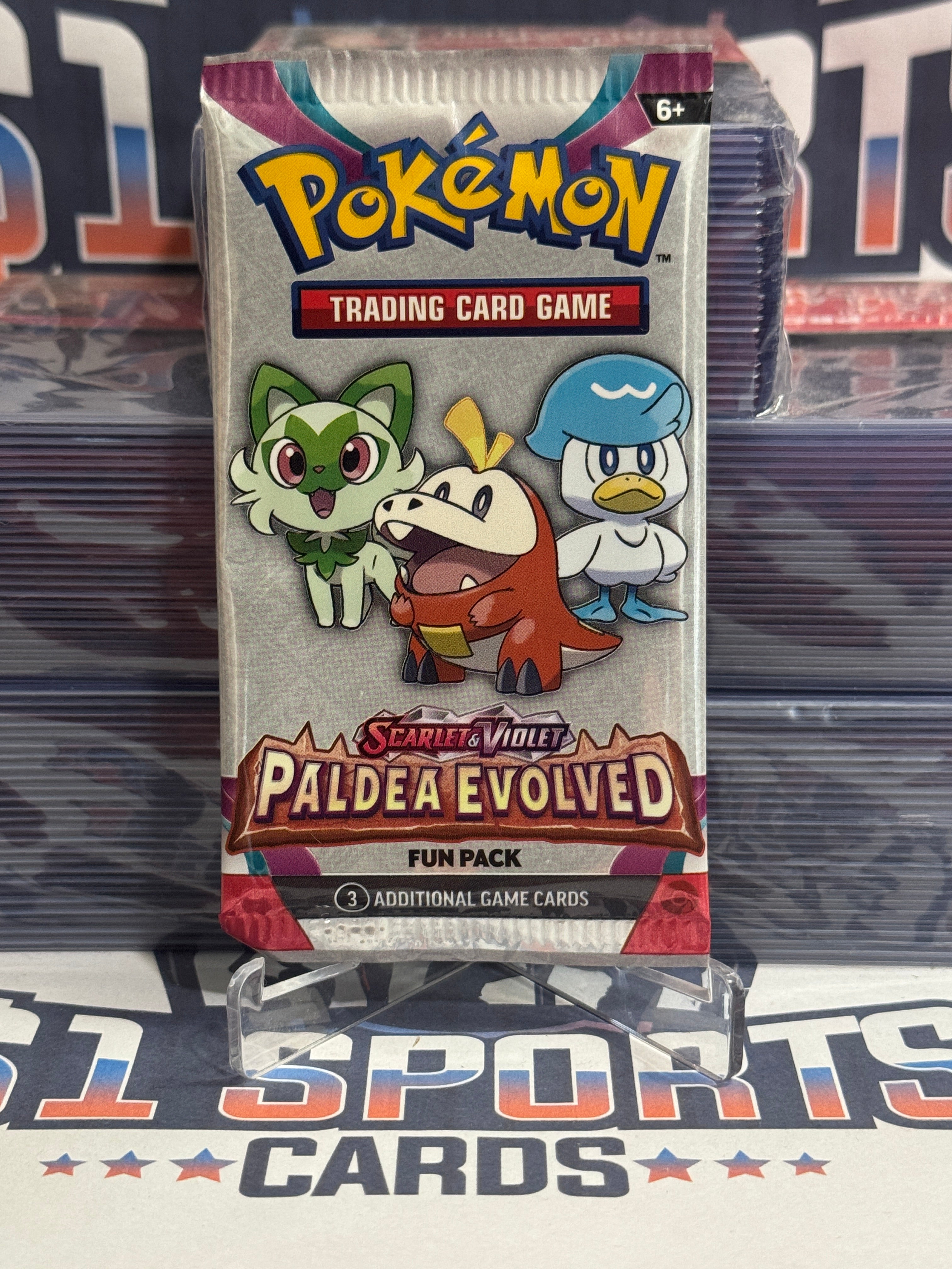 Pokemon TCG: Sealed Paldea Evolved (Fun) Booster Pack – $1 Sports Cards