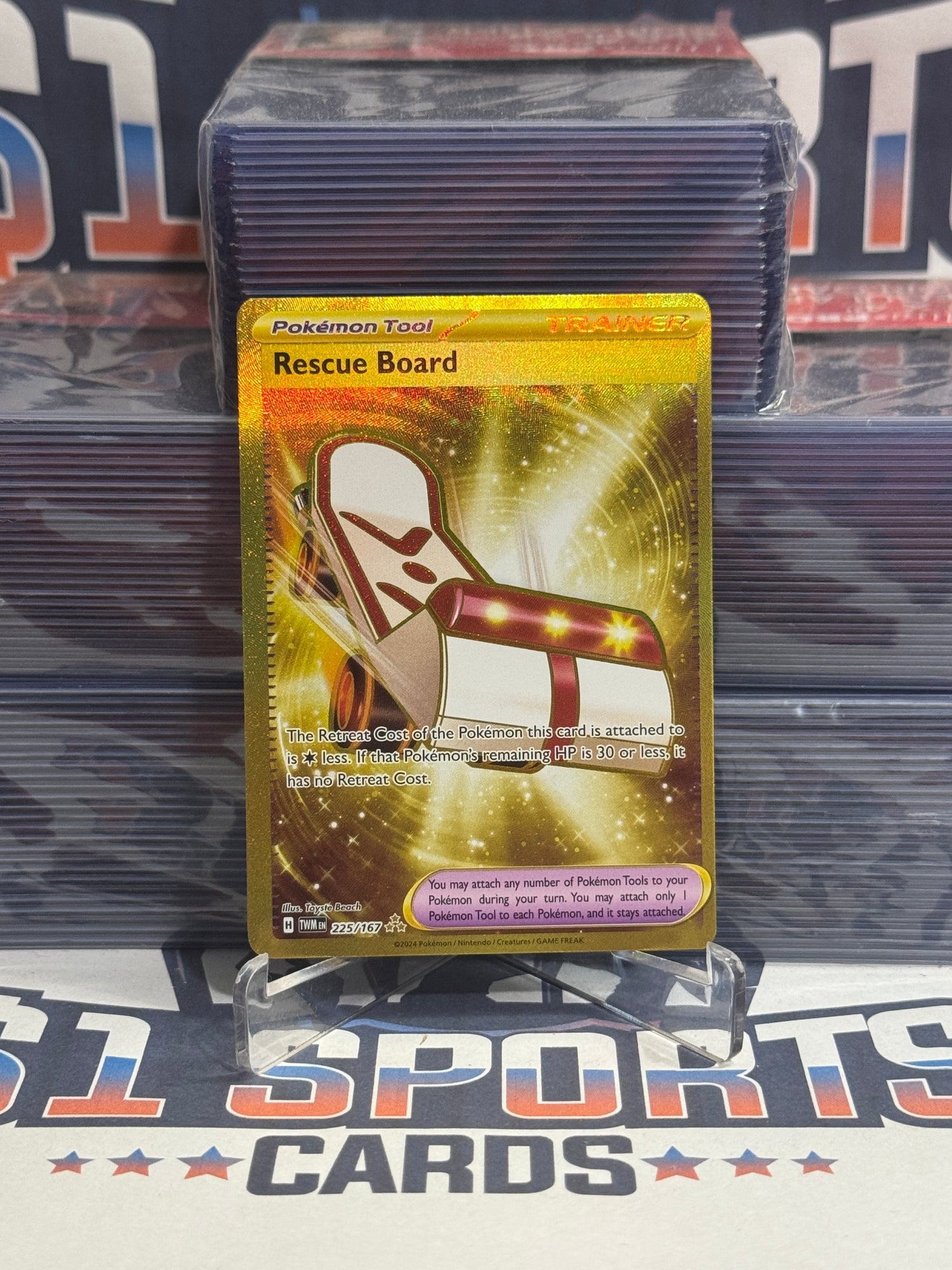 Pokemon TCG: Twilight Masquerade - Rescue Board (Hyper Rare) #225 – $1 ...