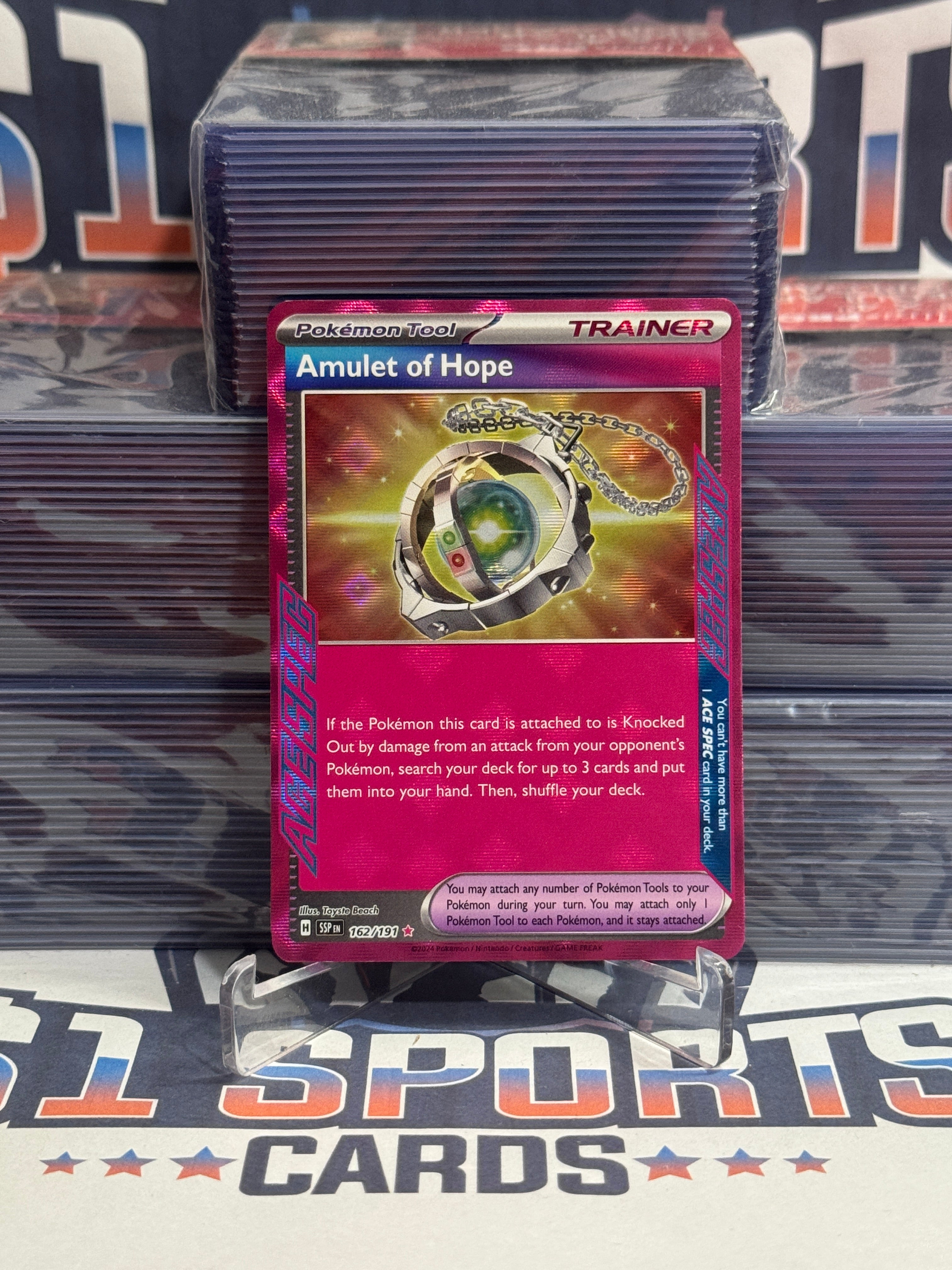 Pokemon TCG: Vivid Voltage - Amulet of Hope (ACE Spec Rare) #162 – $1 ...