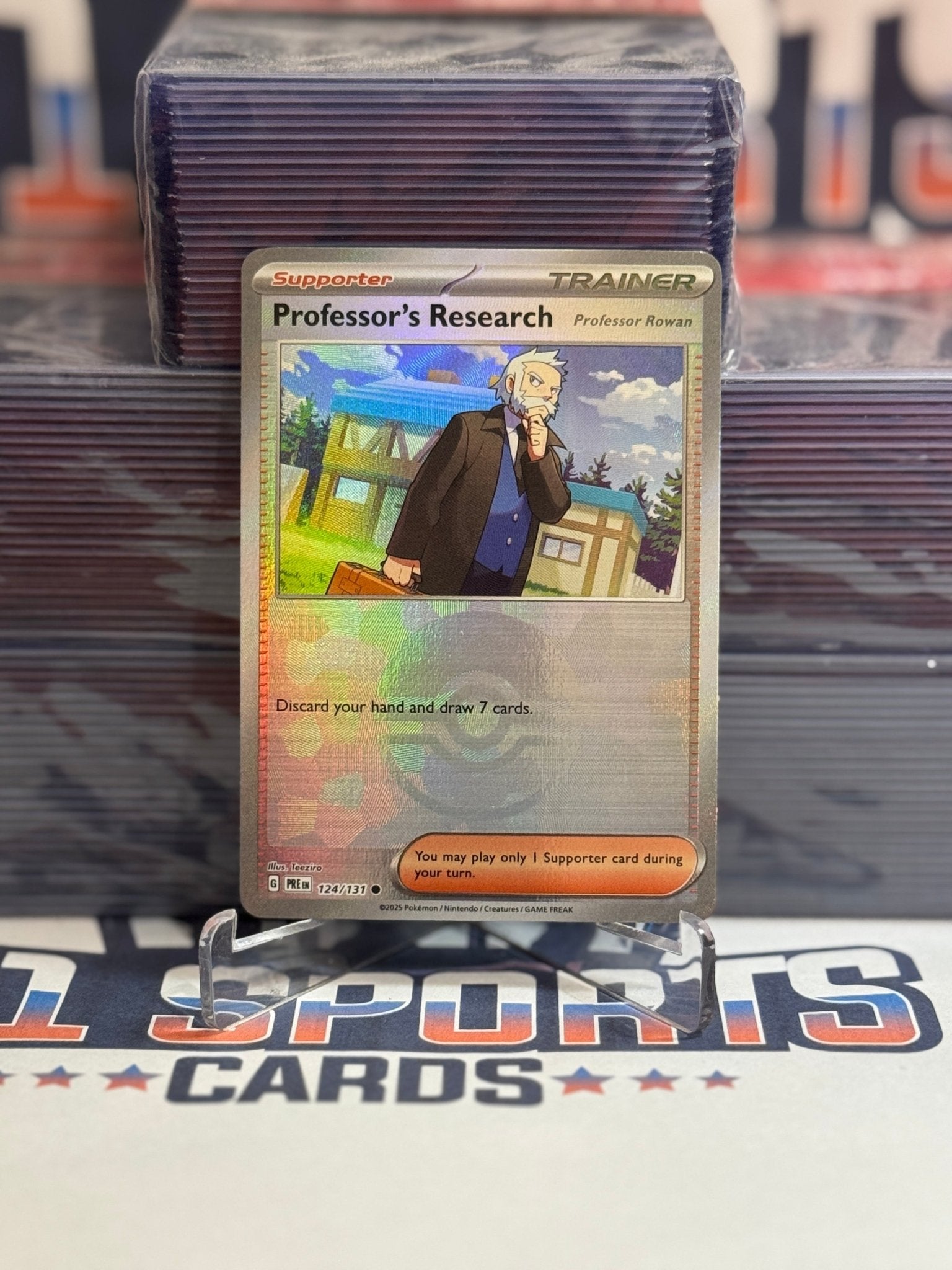 Pokemon TCG: Prismatic Evolutions - Professor's Research (Poke Ball ...