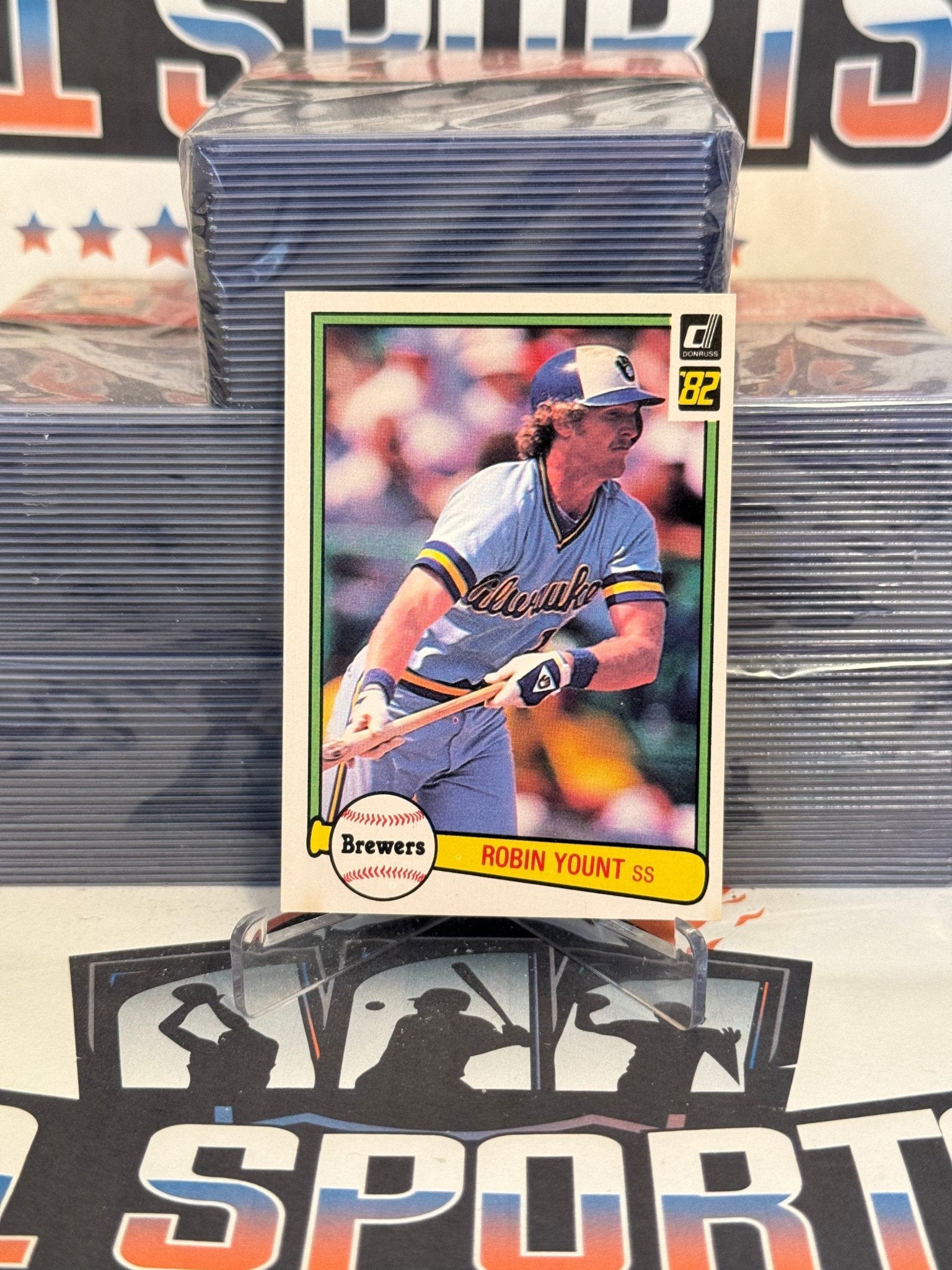 1982 Donruss Robin Yount #510 – $1 Sports Cards