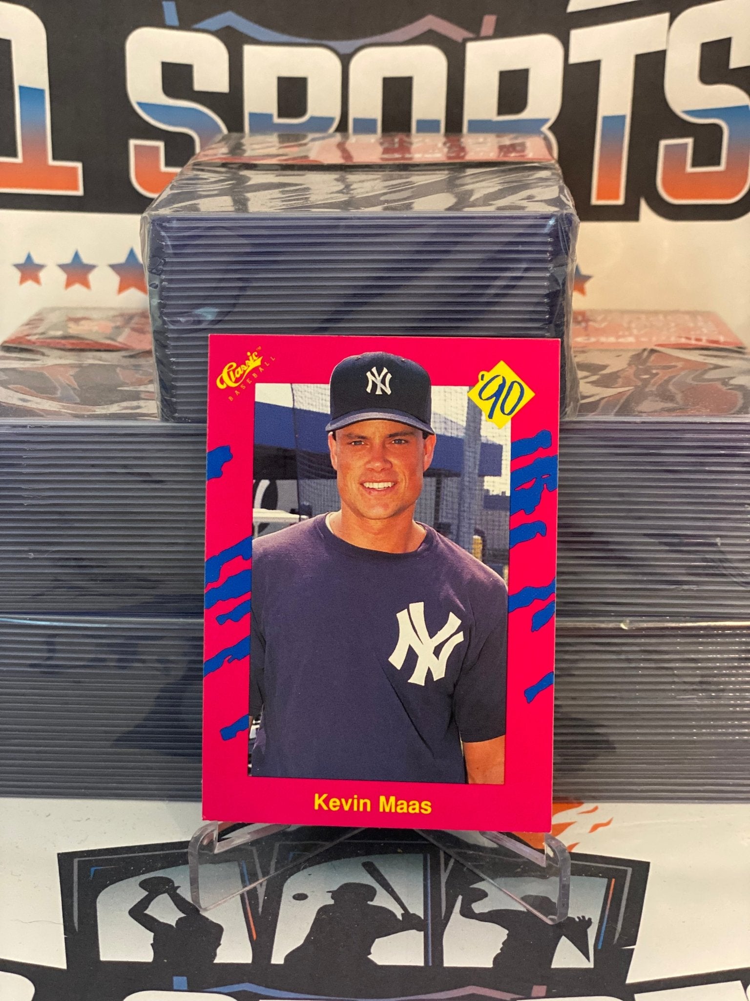 1990 Classic Kevin Maas Rookie #T30 – $1 Sports Cards