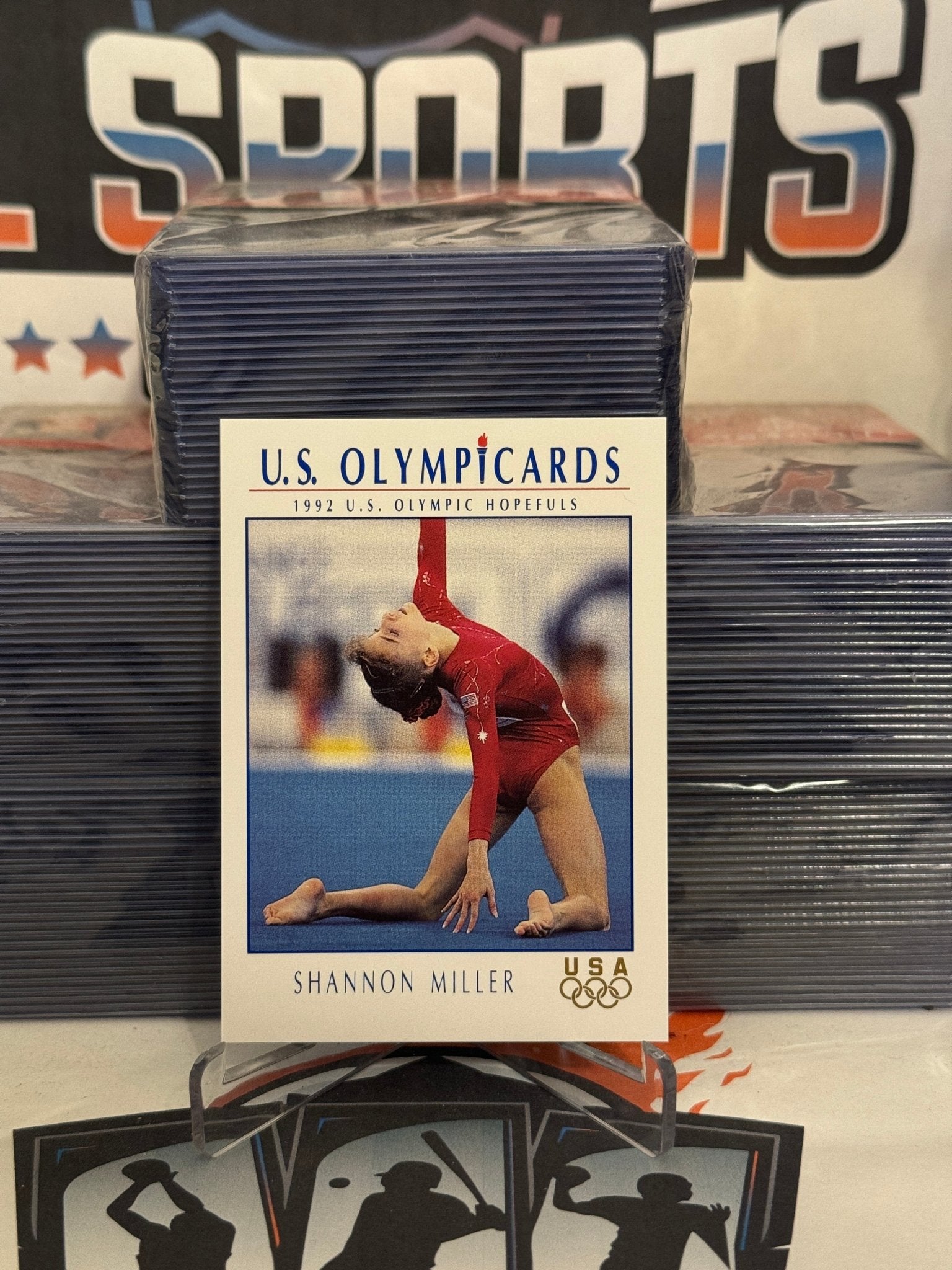 1992 Impel U.S. Olympics Shannon Miller #46 – $1 Sports Cards