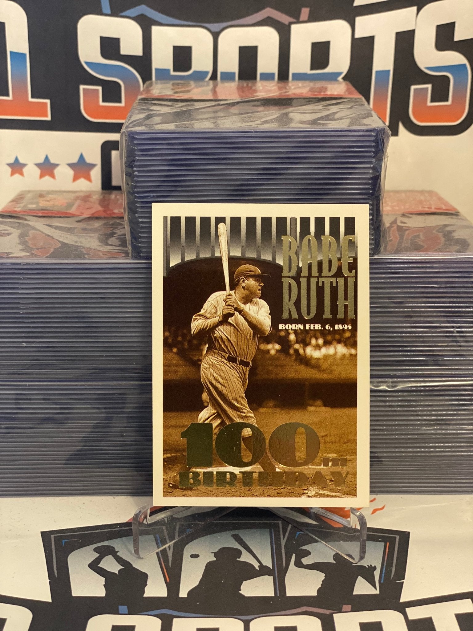 1995 Topps (100th Birthday) Babe Ruth #3 – $1 Sports Cards