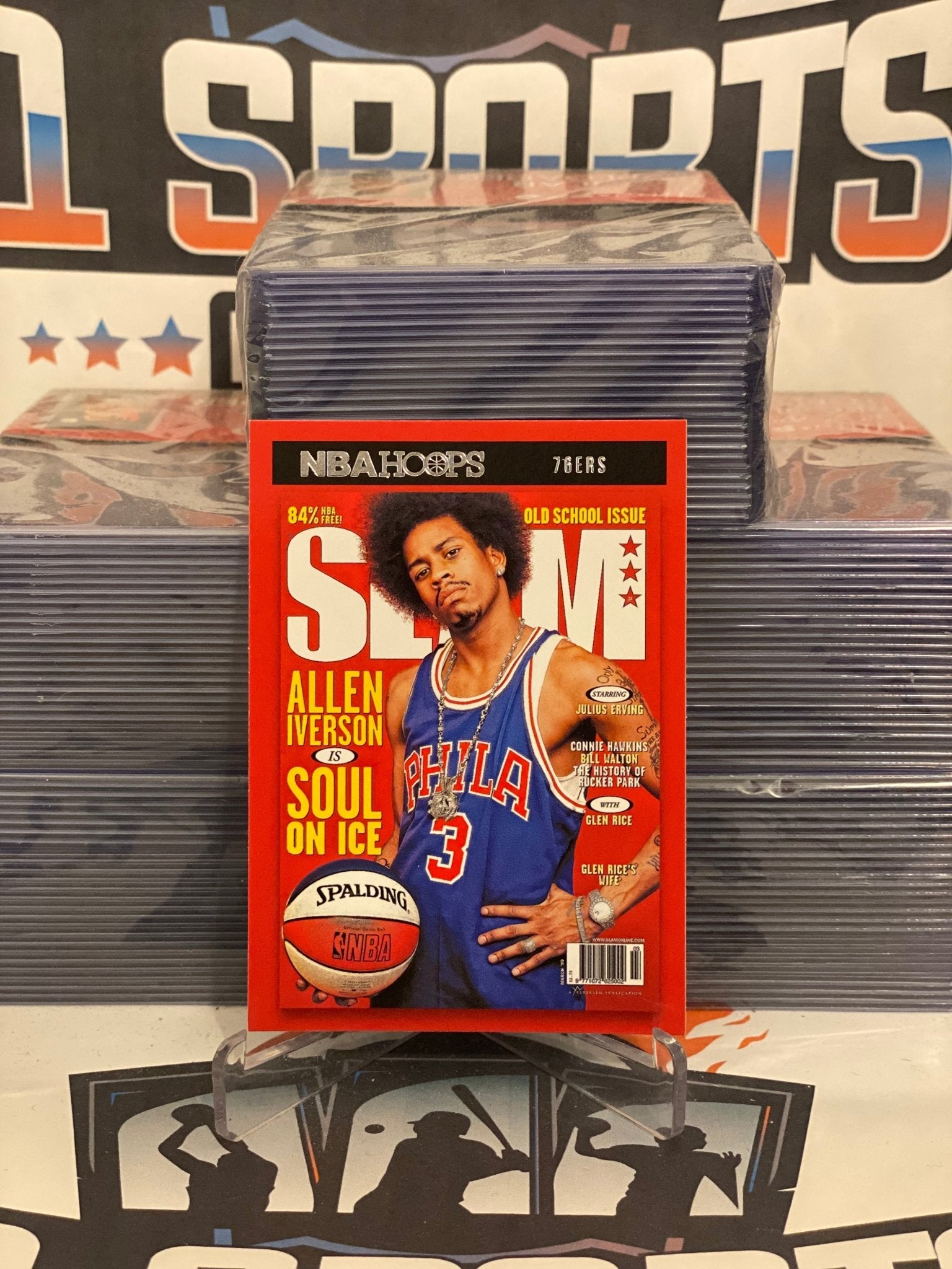 2020 NBA Hoops (SLAM Magazine) Allen Iverson #1 – $1 Sports Cards