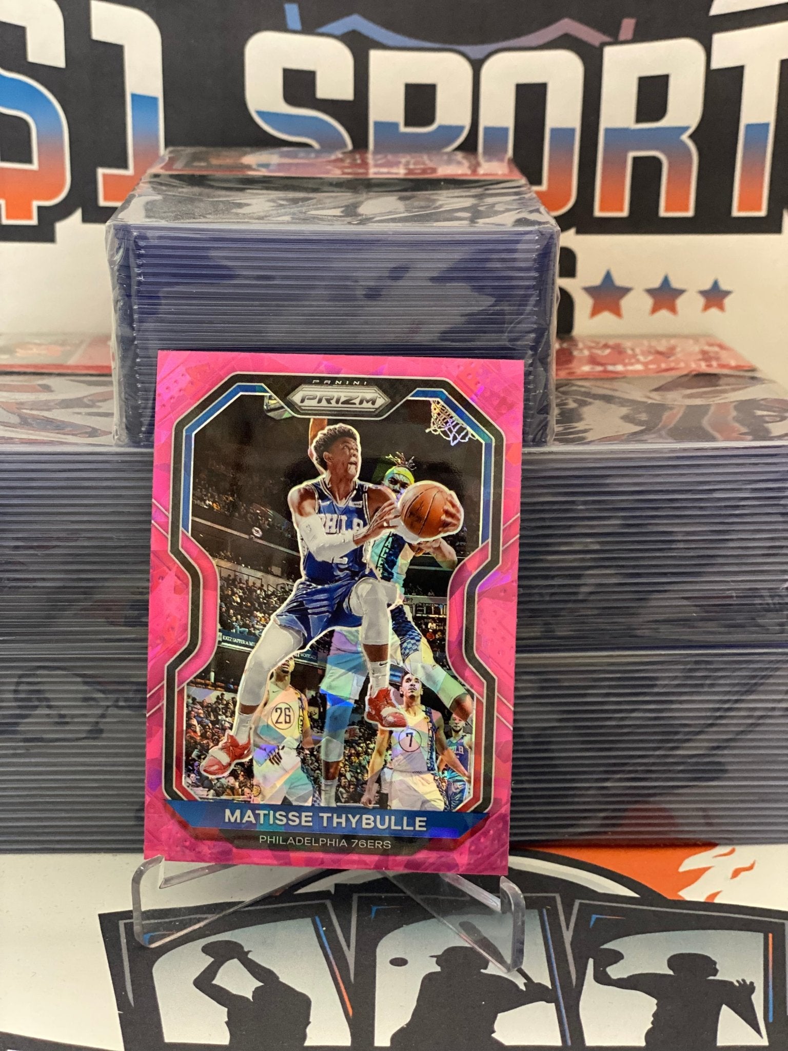 2020 Panini Prizm (Pink Ice Prizm) Matisse Thybulle #200 – $1 Sports Cards