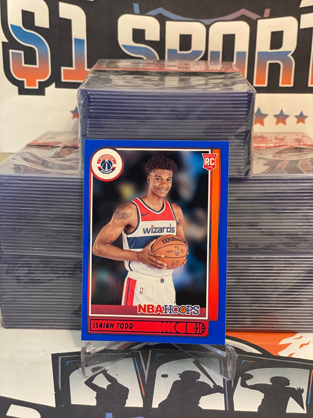 2021 NBA Hoops (Blue) Isaiah Todd Rookie #241 – $1 Sports Cards