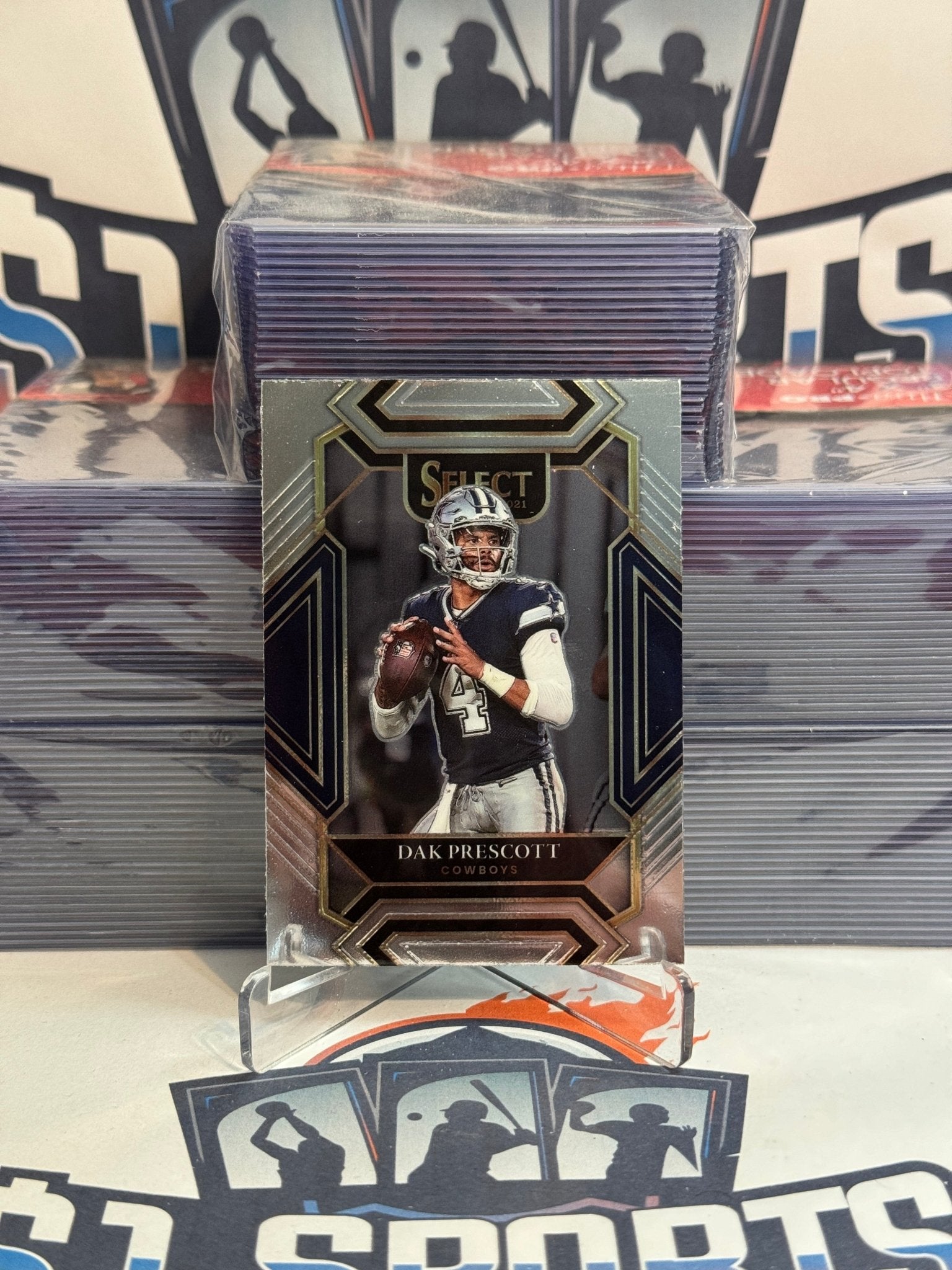 2021 Panini Select (Club Level) Dak Prescott #241 – $1 Sports Cards