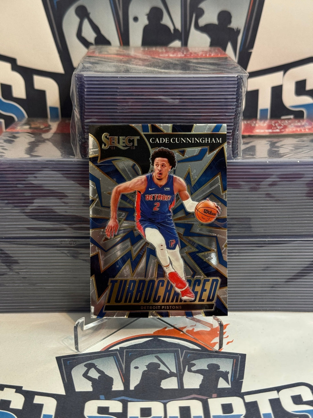 2021 Panini Select (Turbocharged) Cade Cunningham Rookie #6 – $1 Sports ...