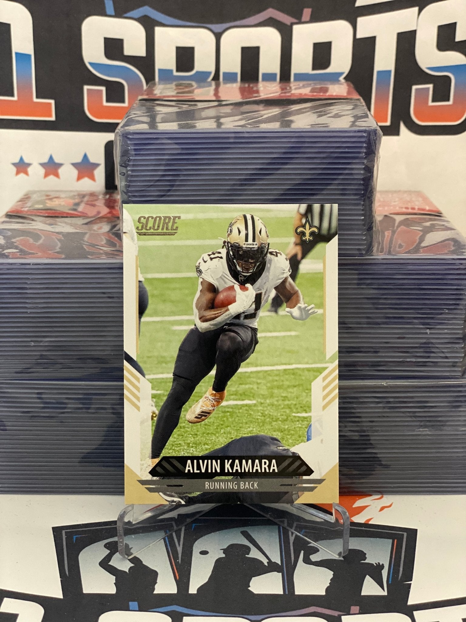 2021 Score Alvin Kamara #209 – $1 Sports Cards