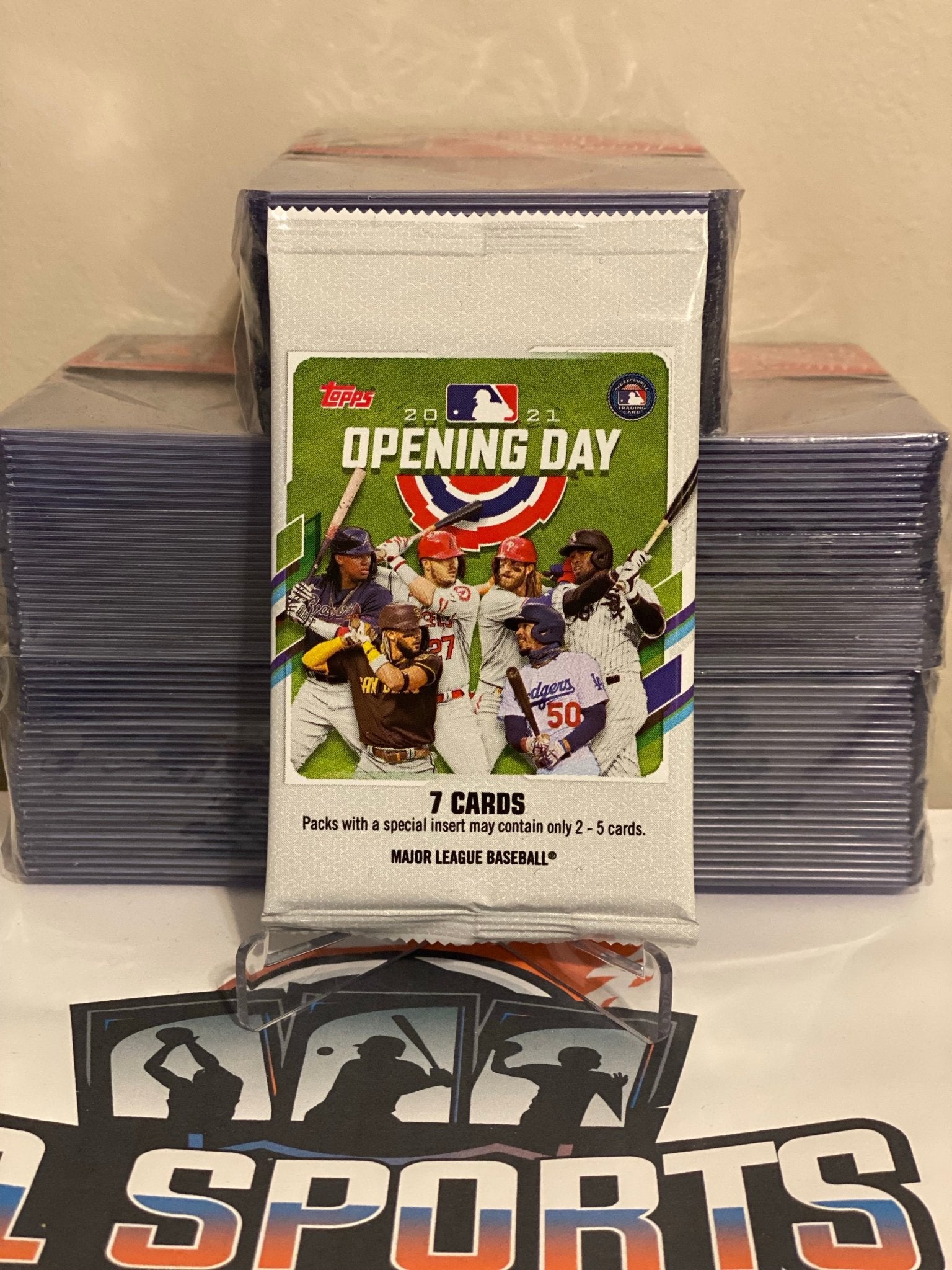 2021 Topps Opening Day MLB Baseball Retail Pack – $1 Sports Cards