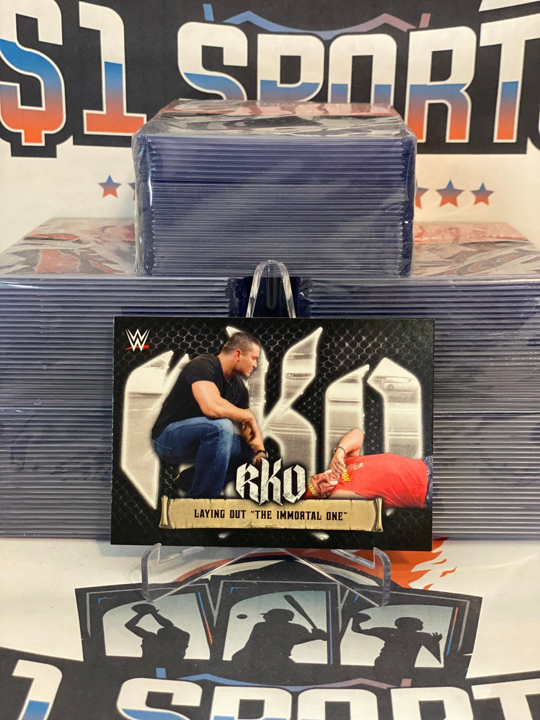 2021 Topps WWE (RKO) Randy Orton & Hulk Hogan #RKO-2 – $1 Sports Cards