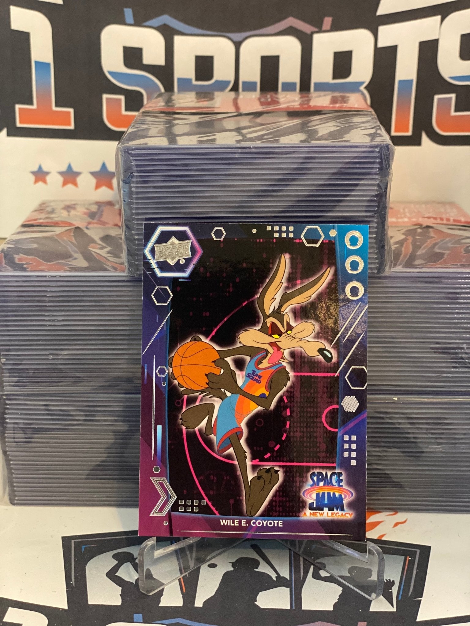 2021 Upper Deck Space Jam Wile E. Coyote #2 – $1 Sports Cards