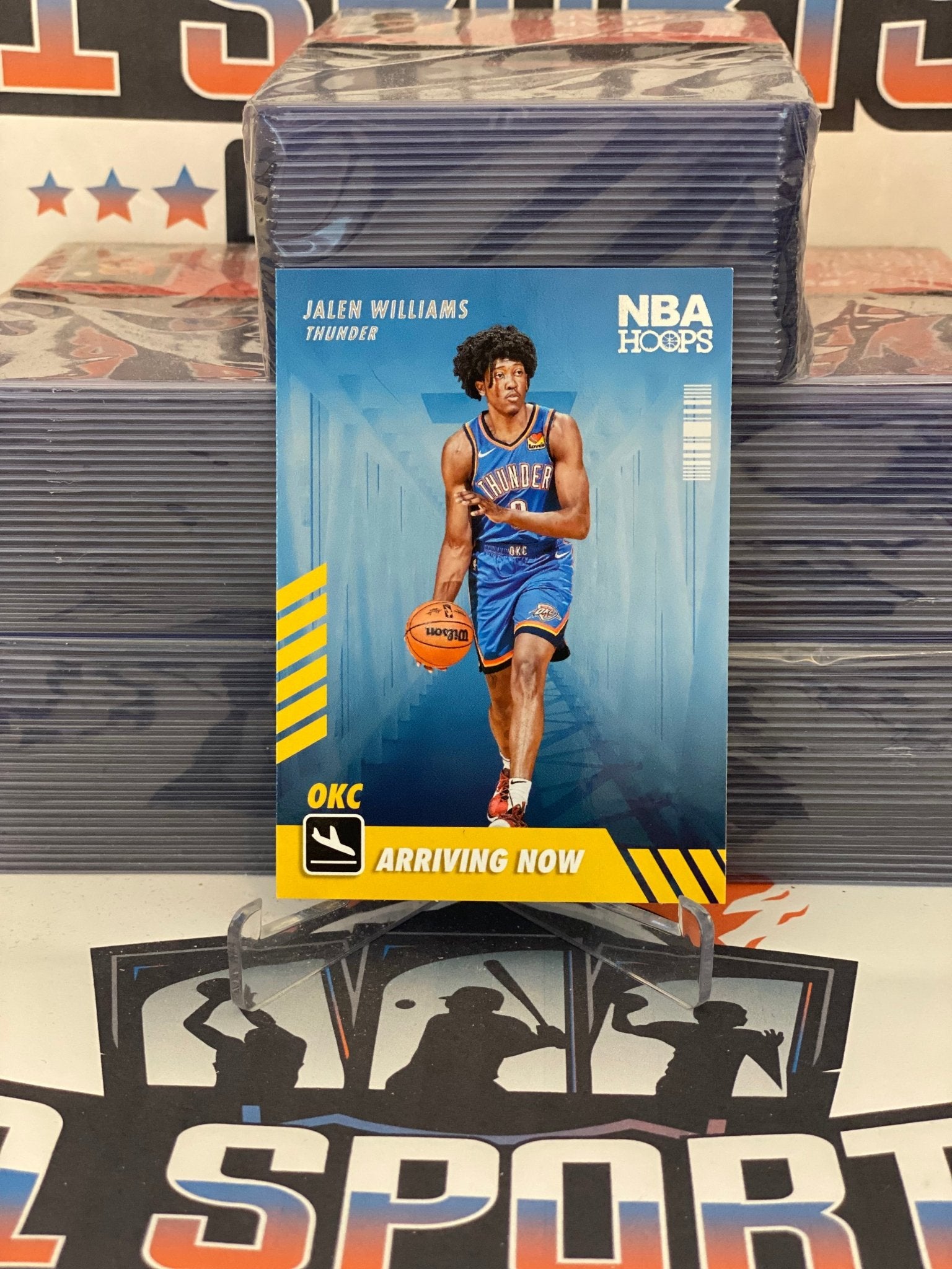 2022 NBA Hoops (Arriving Now) Jalen Williams Rookie #12 – $1 Sports Cards