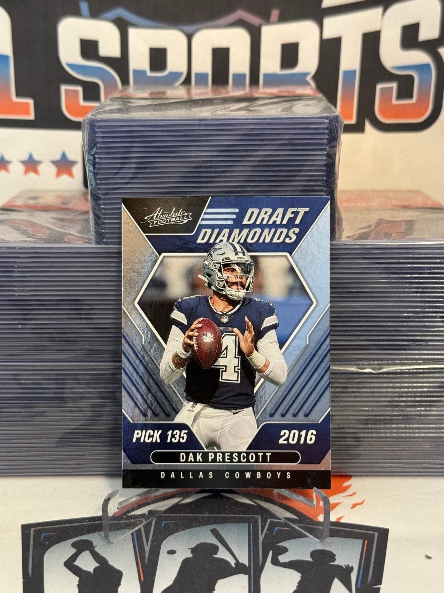 2022 Panini Absolute (Draft Diamonds) Dak Prescott #DD-2 – $1 Sports Cards