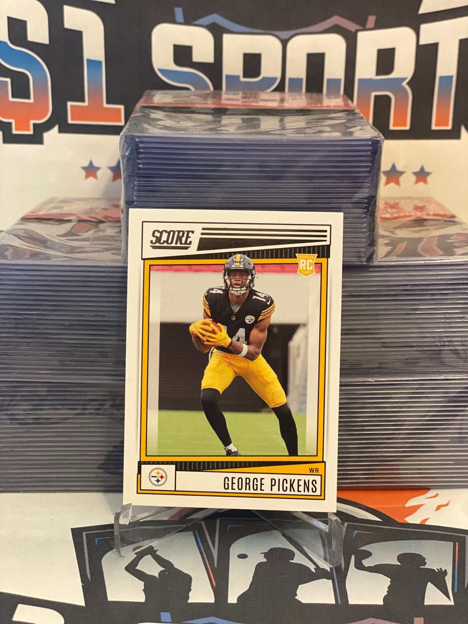 2022 Score George Pickens Rookie #383 – $1 Sports Cards