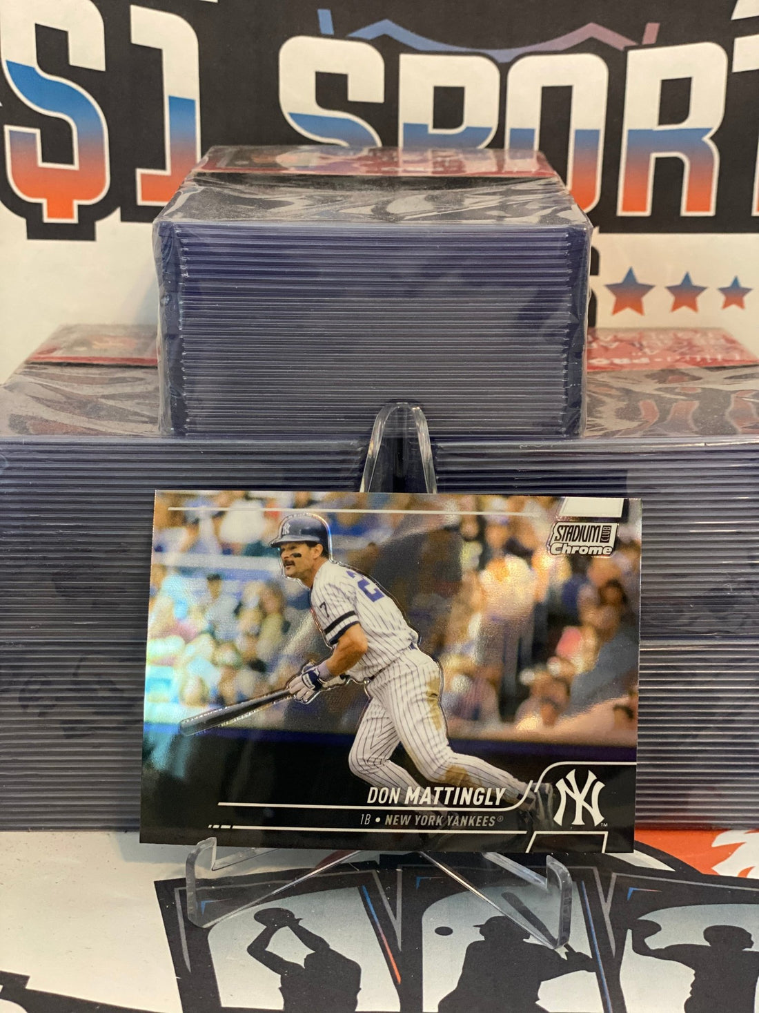 2022 Topps Stadium Club Chrome Don Mattingly #141 – $1 Sports Cards