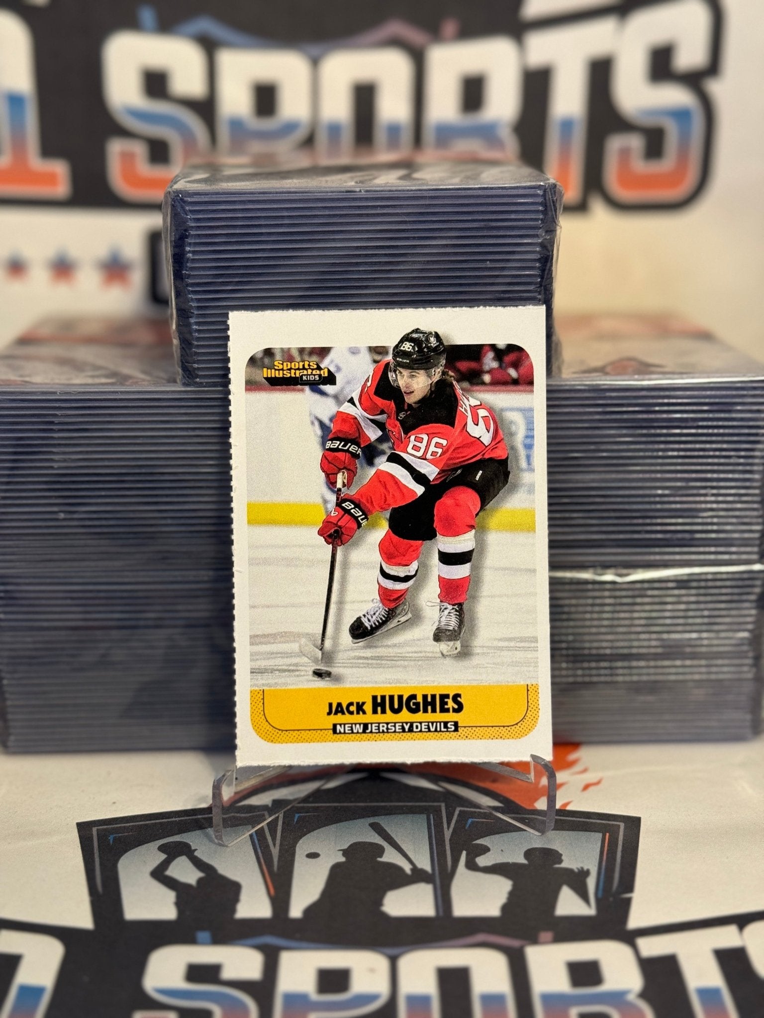 2024 SI Kids Jack Hughes Rookie #1111 – $1 Sports Cards