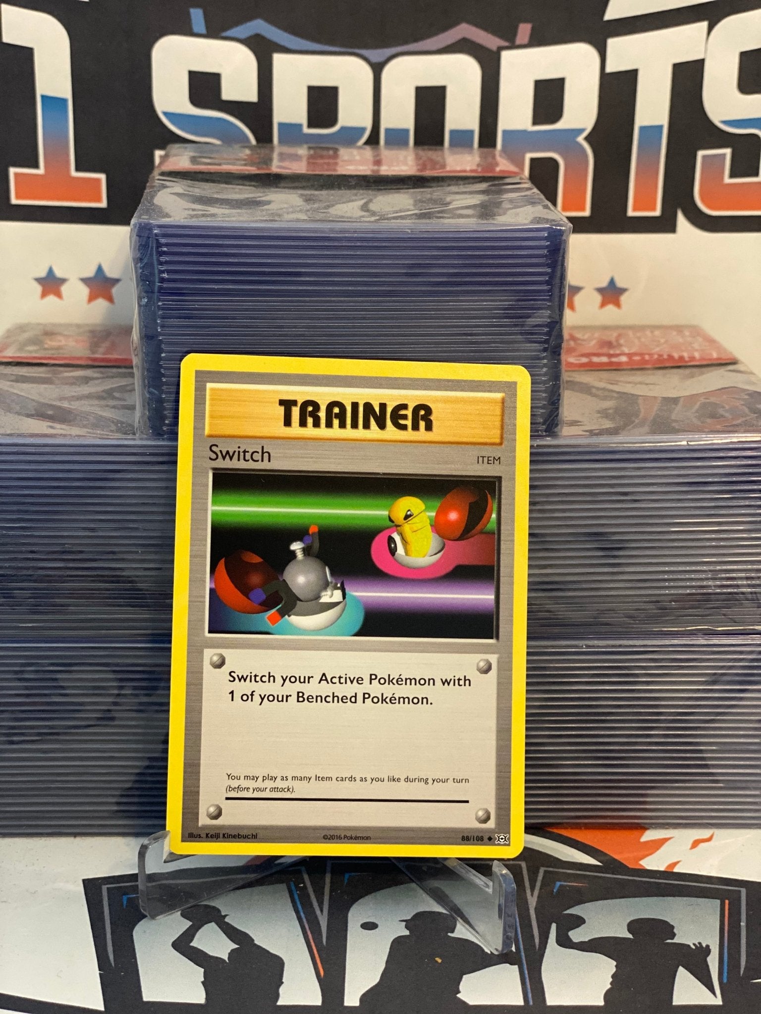 Pokemon TCG: Evolutions - Trainer: Switch (Uncommon) #88 – $1 Sports Cards