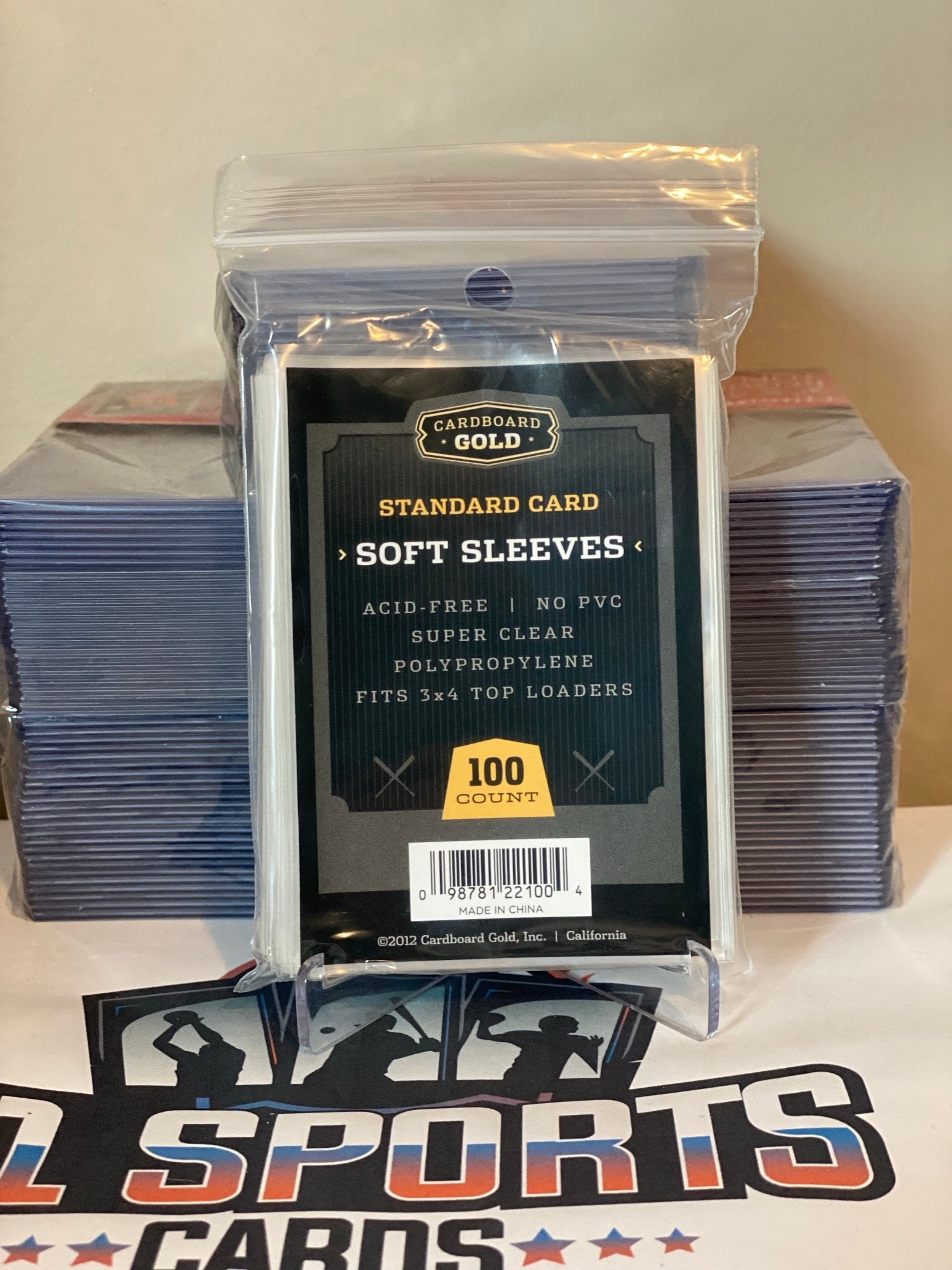 Standard Trading Card Soft Card Sleeves (100) – $1 Sports Cards